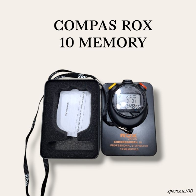 Jual Stopwatch / Stopwatch Merk Rox Digital 10 Memory ORIGINAL | Shopee ...