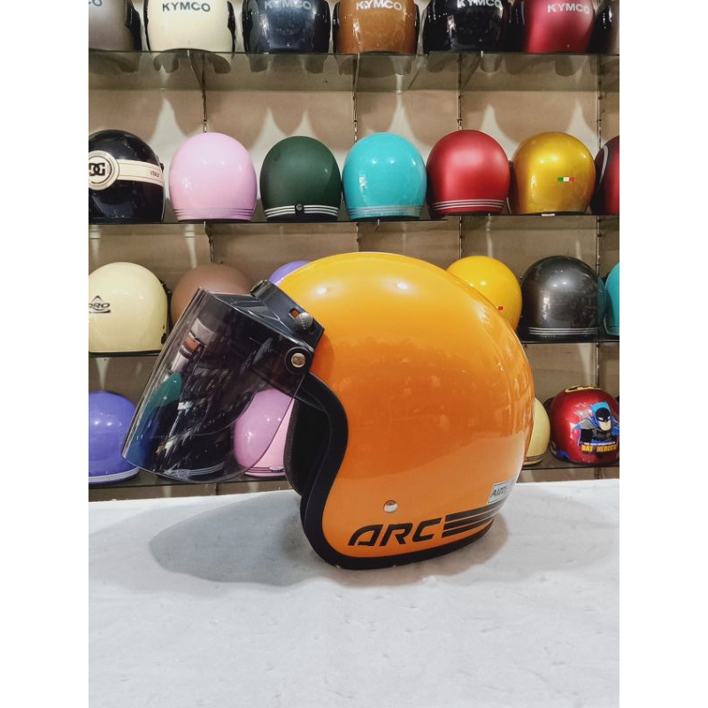 Jual Aizo Helm Standar Dewasa Warna Kuning Glossy Berlabel SNI Bisa COD ...