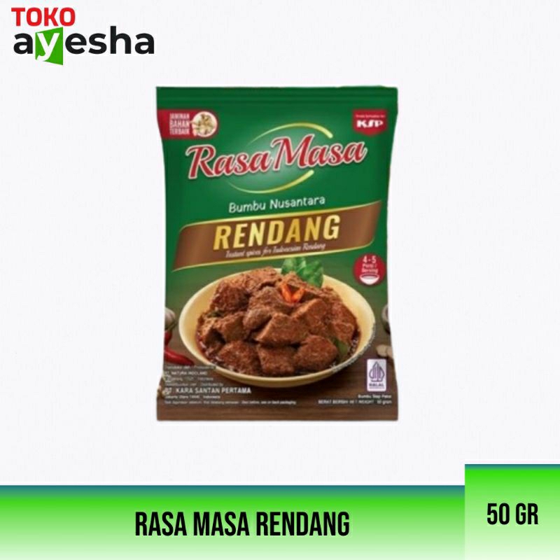 Jual RasaMasa Bumbu Rendang 50 gr | Shopee Indonesia