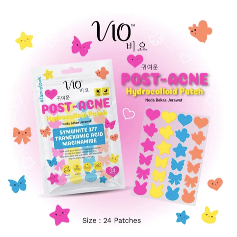 Jual Vio Post Acne Hydrocolloid Patsh | 24 Patch | Shopee Indonesia