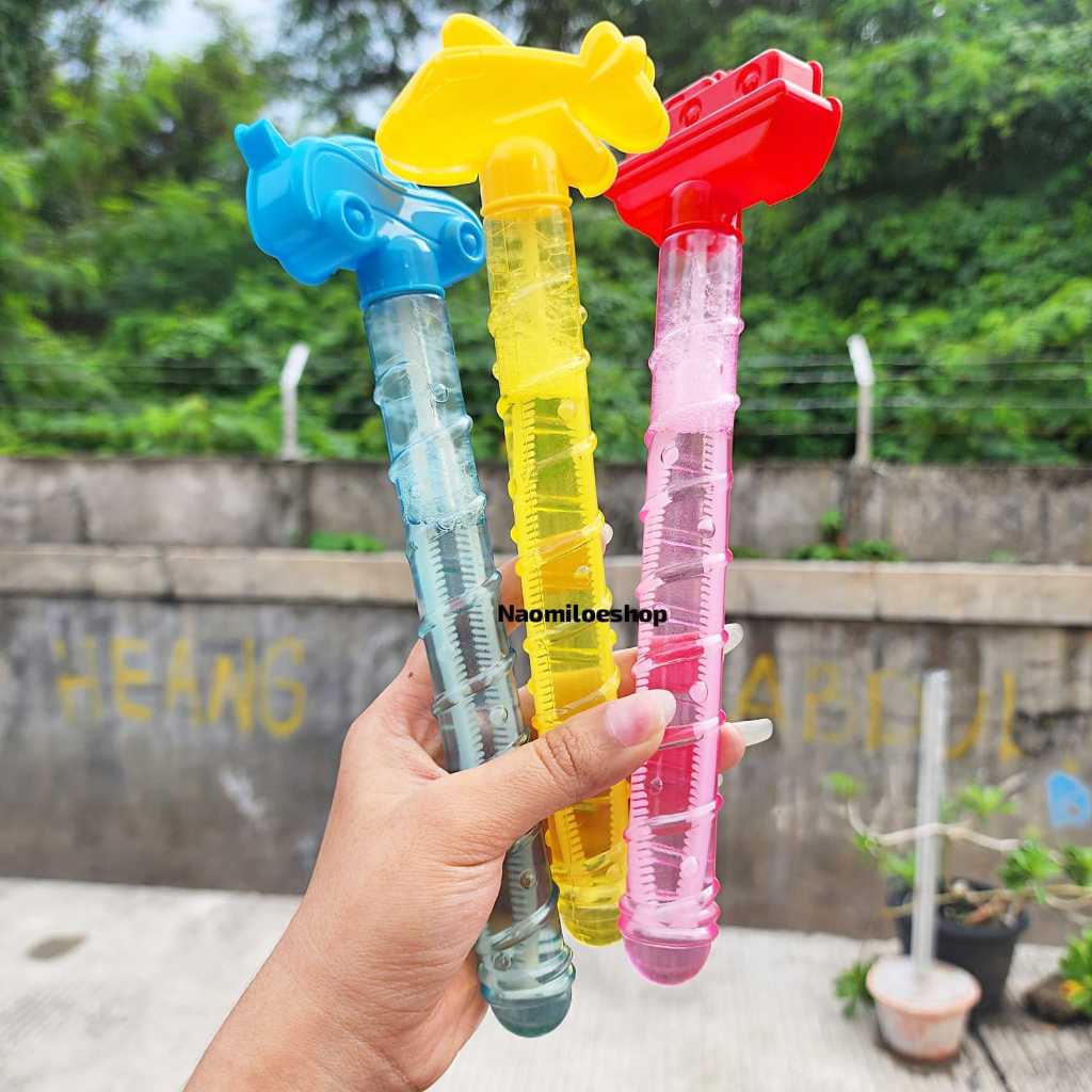 Jual Cars bubble stik mainan bubble stik gelembung busa bubble gun busa ...