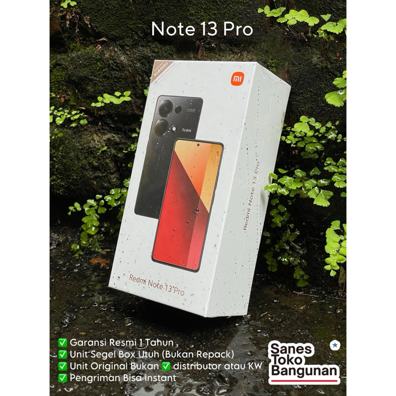 Jual Xiaomi Redmi Note 13 Pro Ram 8/256 Gb Baru Segel Box Garansi Resmi ...