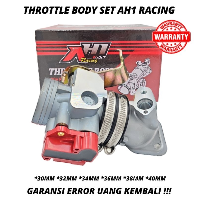 Jual TB THROTTLE BODY AH1 RACING MXKING 150 VIXION NEW NVA NVL R R15 V1 V2 XABRE BYSON Fi ...