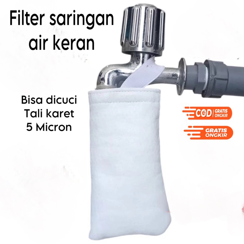 Jual filter bag kain penjernih air sumur air keran saringan penjernih ...