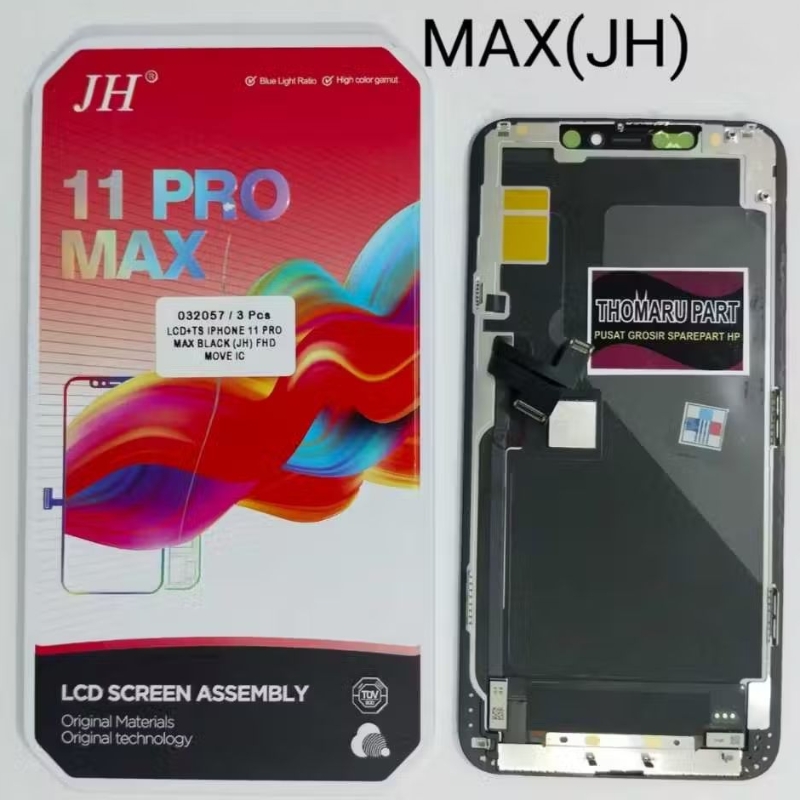 Jual LCD TOUCHSCREEN UNTUK IP 11 PRO MAX BLACK (JH) | Shopee Indonesia