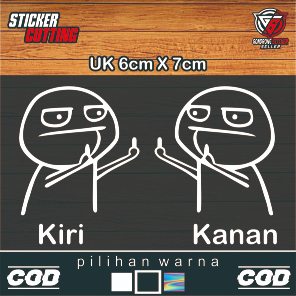 Jual Sticker Mini Pucek - Stiker Kartun Lucu Pucek - Sticker Middle ...