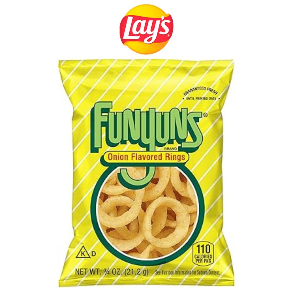 Jual Frito Lays Funyuns Onion Flavored Rings Snack chips original ...