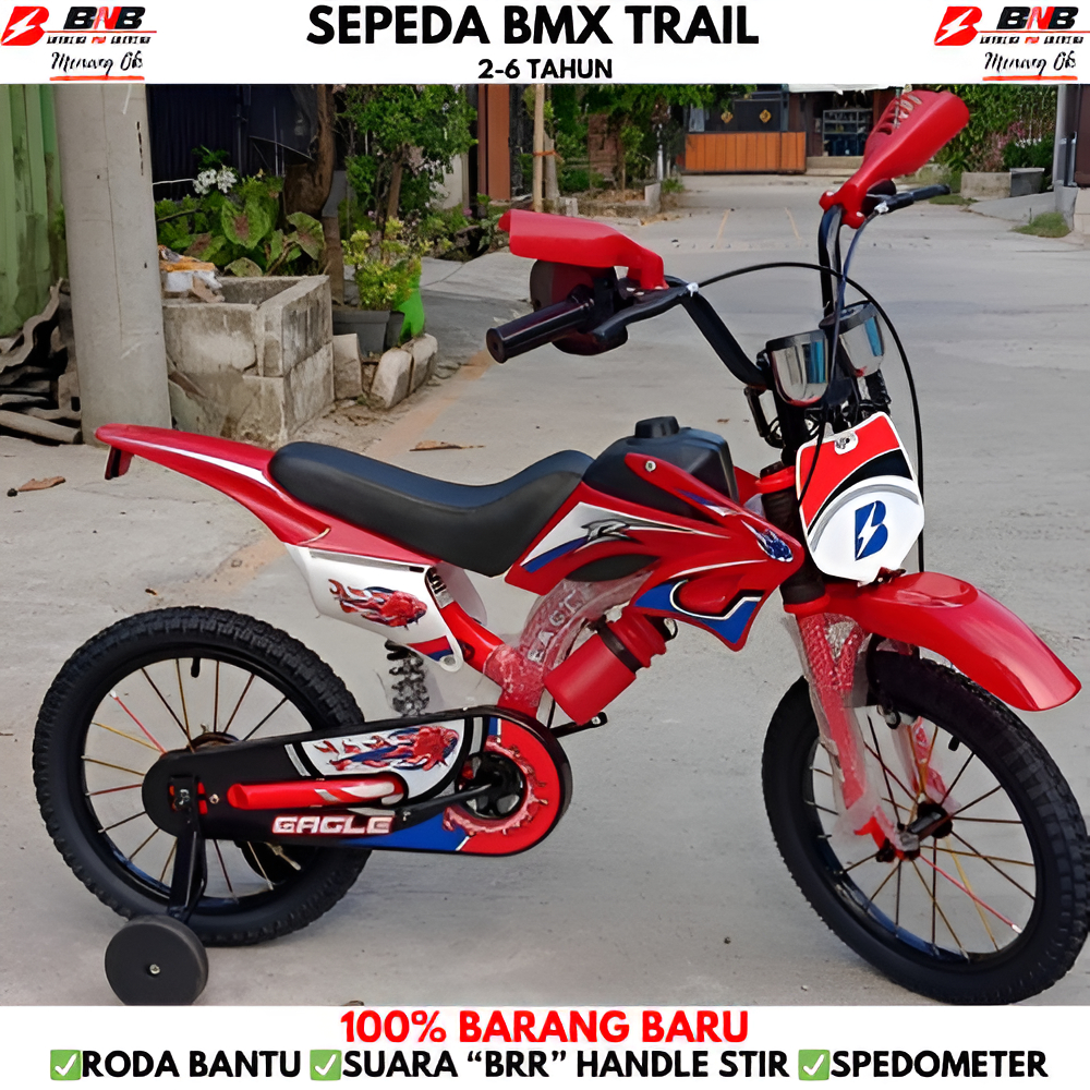 Jual Sepeda BMX Anak Laki-laki BNB Model Trail Motor Cross GP: Ukuran ...