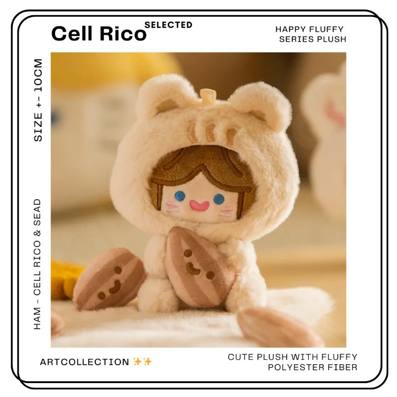 Jual CELL RICO HAAPPY FLUFFY selected Ham Cell Rico & Seed | Shopee ...
