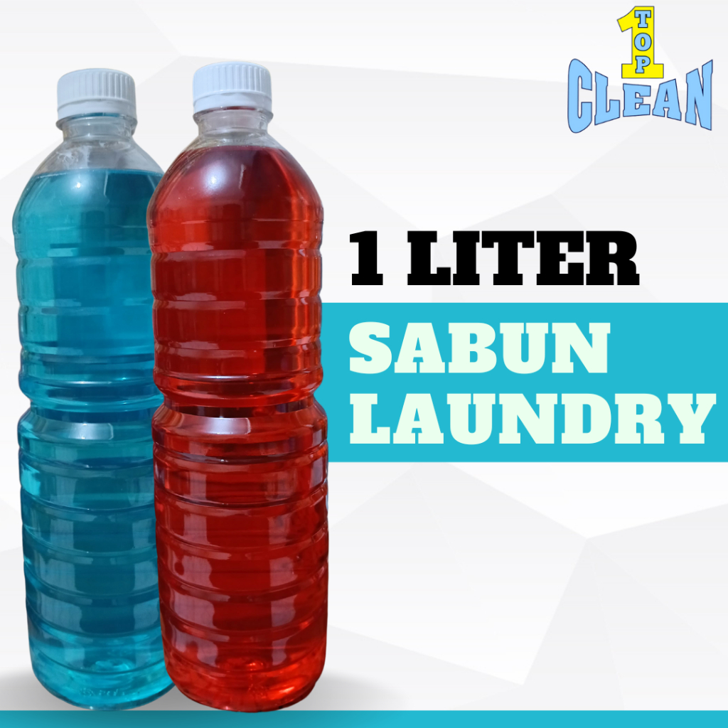 Jual SABUN LAUNDRY TOPCLEAN 1 LITER dengan 6 aroma tahan efektif ...