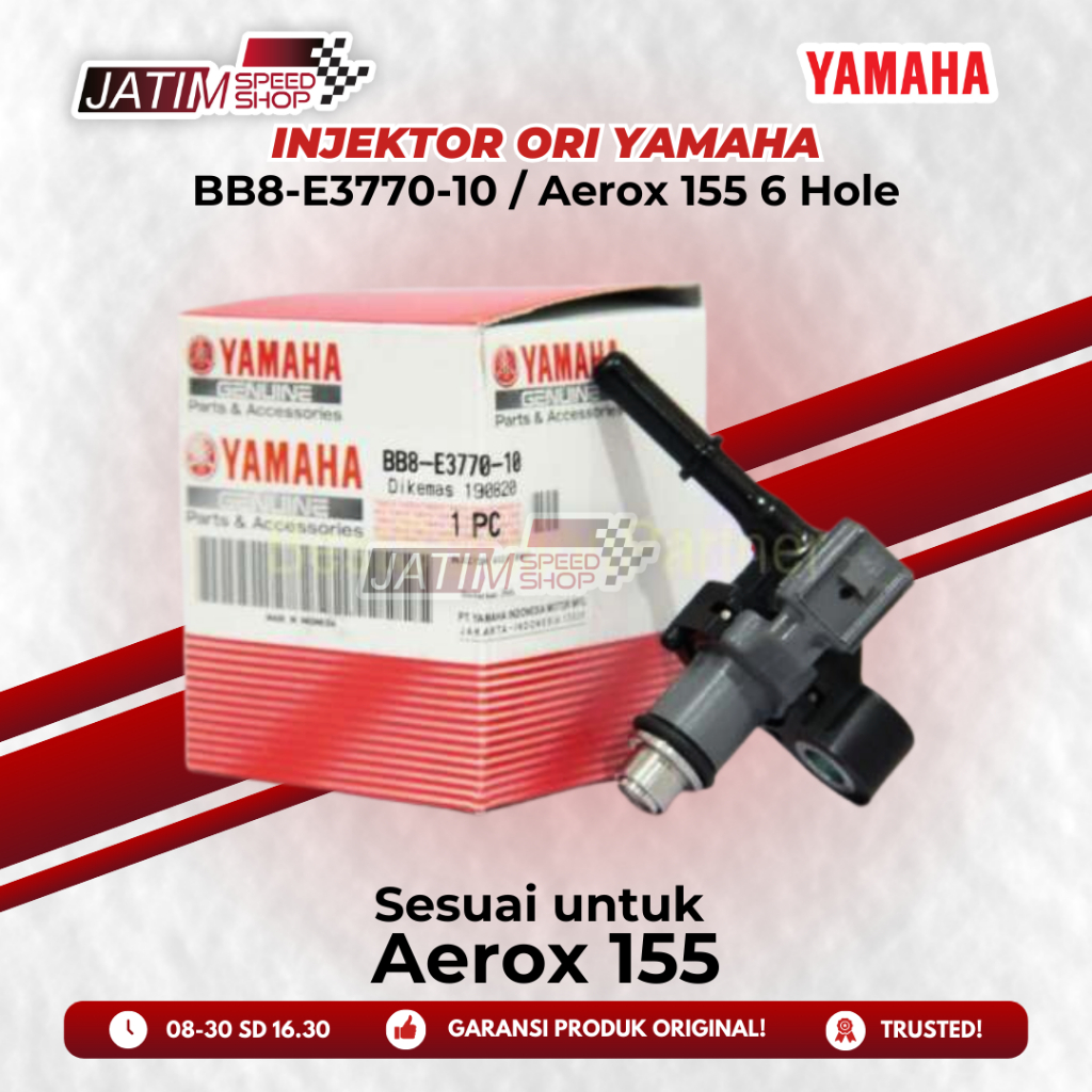 Jual Yamaha YGP Injector Assy Fuel Injektor BB8-E3770-10 Untuk Aerox 155 Original | Shopee Indonesia