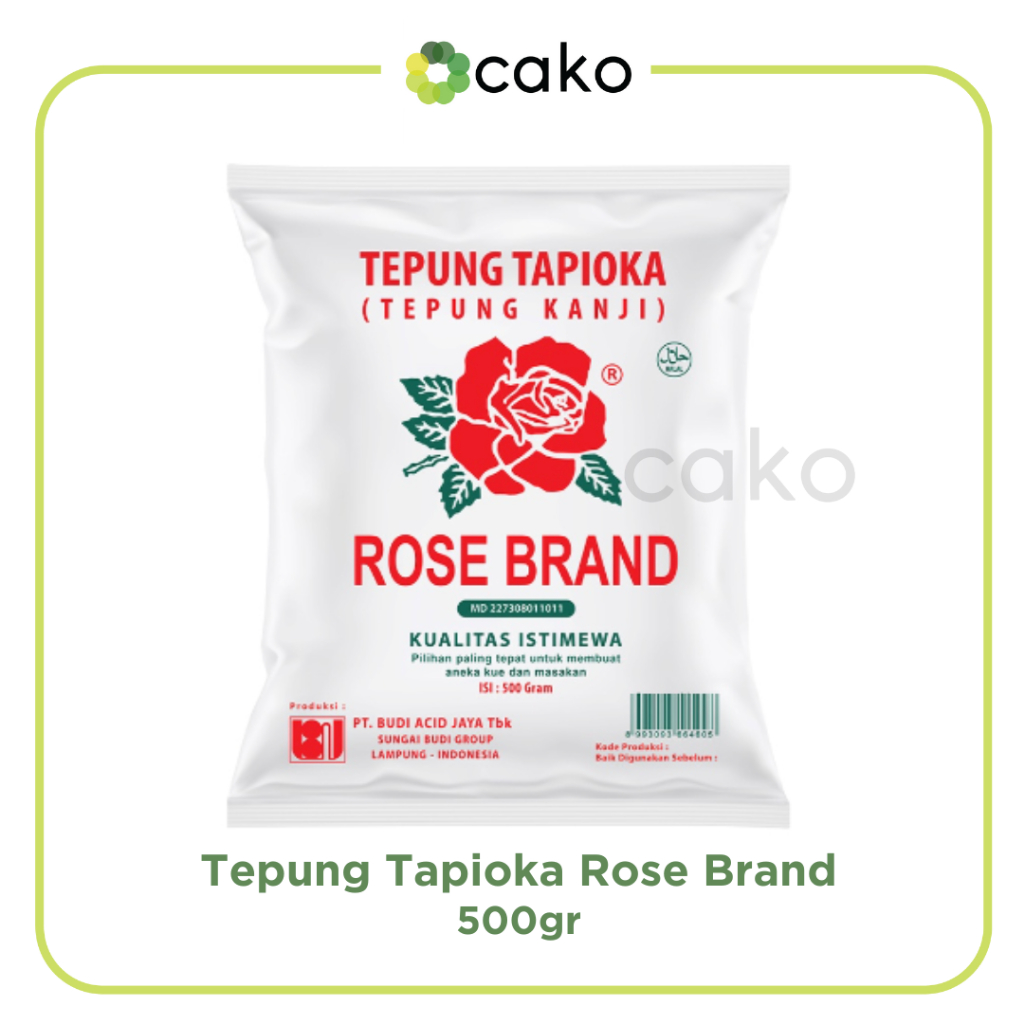 Jual Tepung Tapioka Rose Brand 500gr / Tepung Kanji | Shopee Indonesia