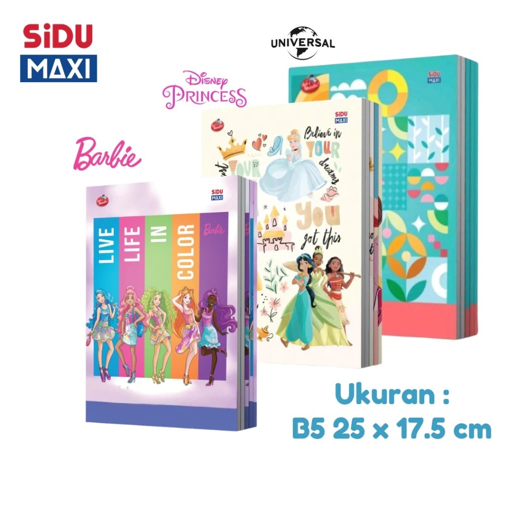 Jual Buku Tulis Sidu Maxi 42 Lembar Ukuran Boxy - 1 Pack isi 5 Buku | Shopee Indonesia