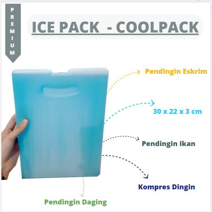 Jual Coolpack Ice Pack Premium Espek Pendingin Es Murah Ice Pack ...