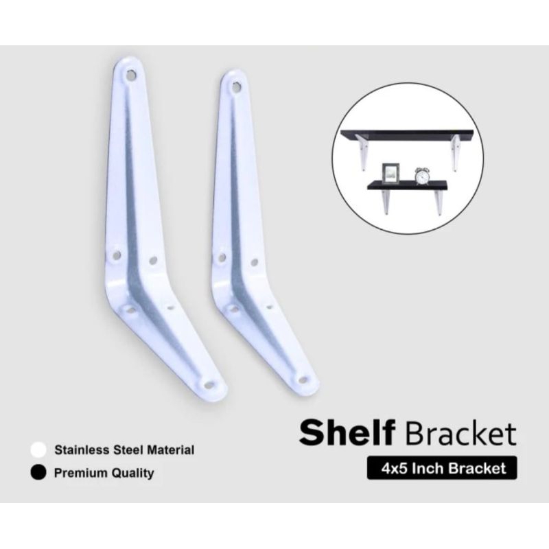 Jual Siku Rak L Putih Ukuran 4x5 Inch Harga Perpcs | Shopee Indonesia