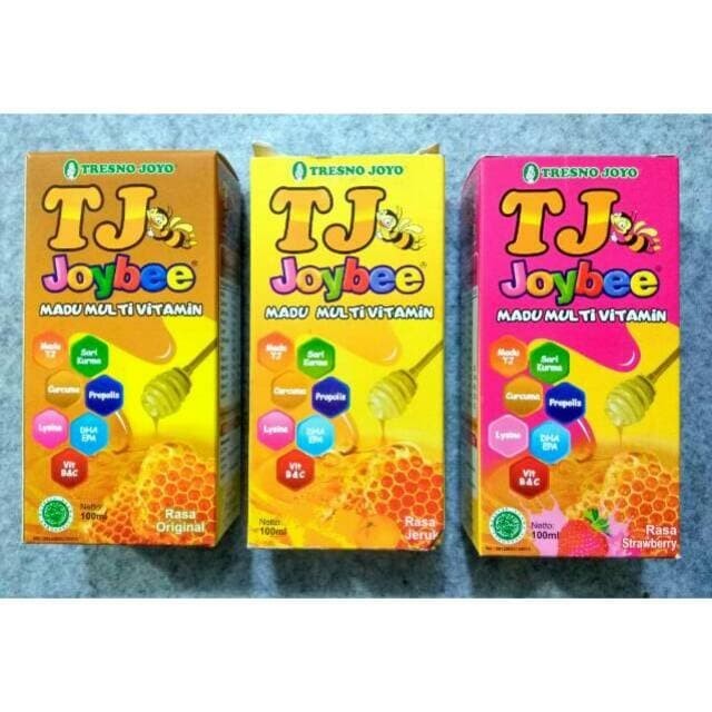 Jual TJ Joybee 100ml - Madu Multivitamin Untuk Anak | Shopee Indonesia