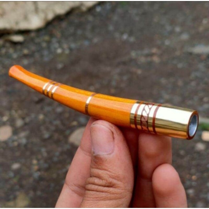 Jual PIPA KAYU GAHARU RAJA (AGATIS) 10cm ring kroncong | Shopee Indonesia