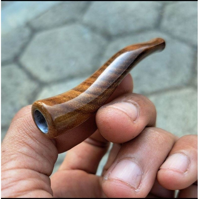 Jual PIPA KAYU KALIMASADA 7cm lengkung | Shopee Indonesia