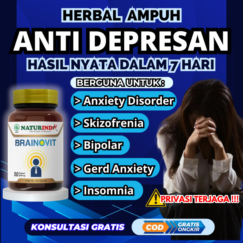Jual Obat Antidepresan Anti Depresi Anxiety Kecemasan Gerd Anxiety ...