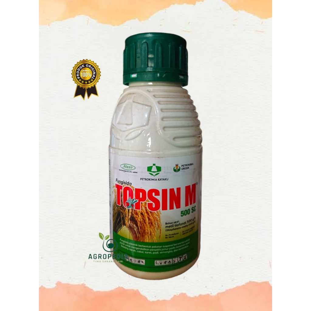 Jual Fungisida Topsin 500SC 500 ml - Menagatsi busuk buah dan ...