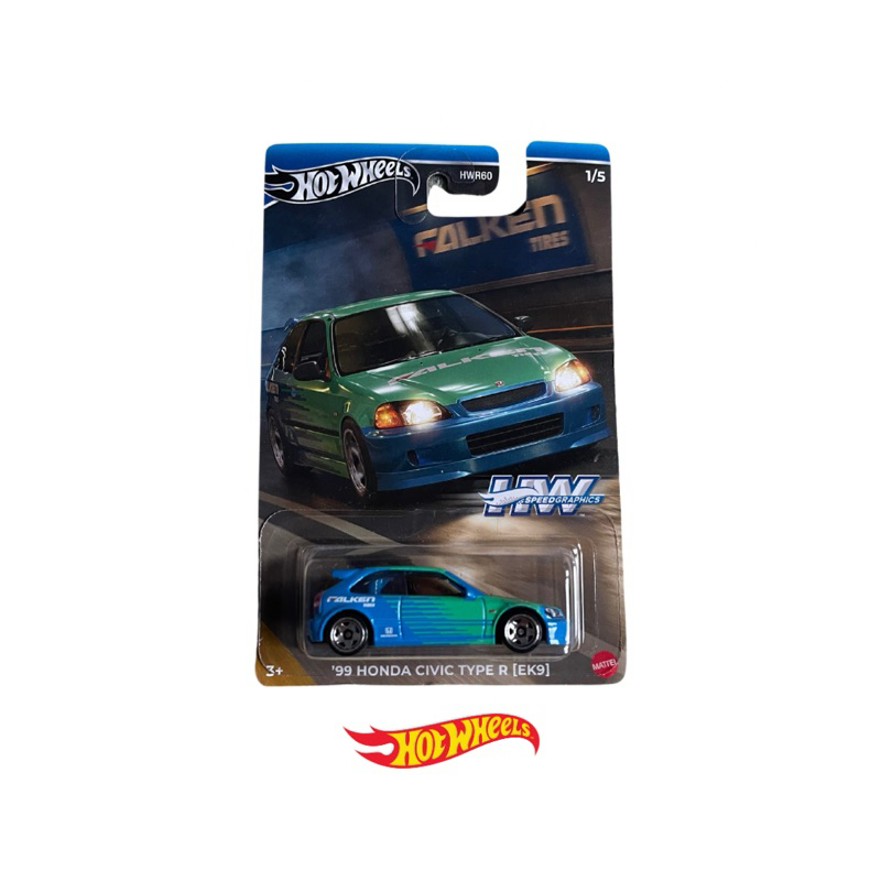 Jual Hot Wheels Falken Tires Honda Civic Type R [RK9] | Shopee Indonesia