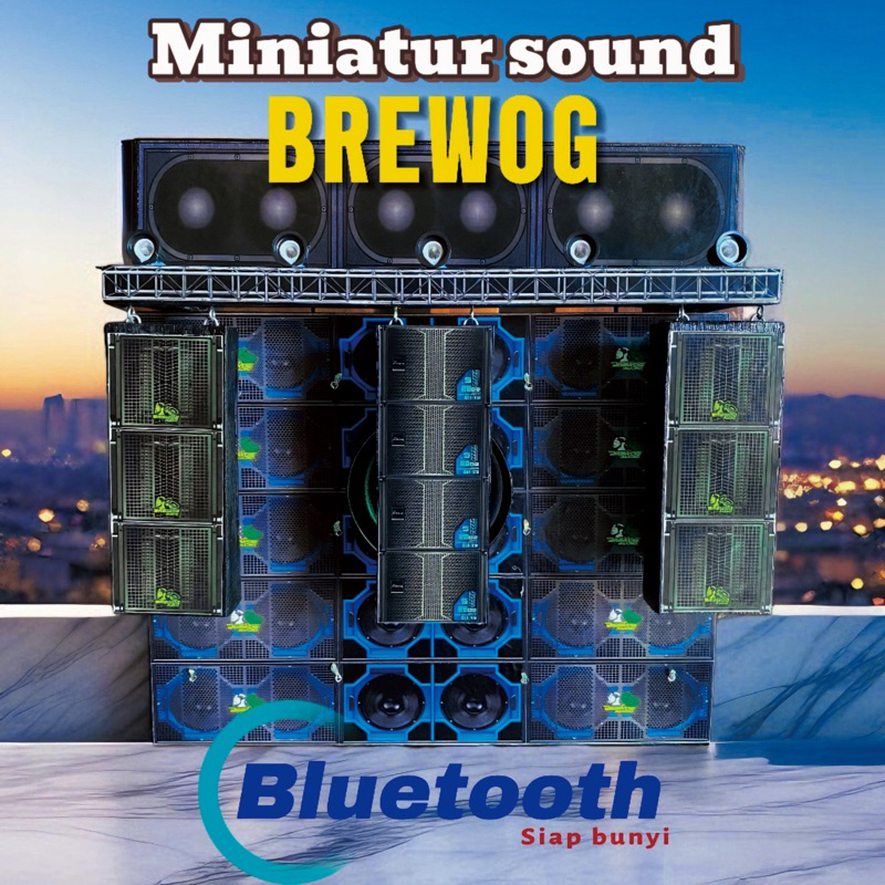 Jual miniatur sound system Bluetooth brewog planar | Shopee Indonesia