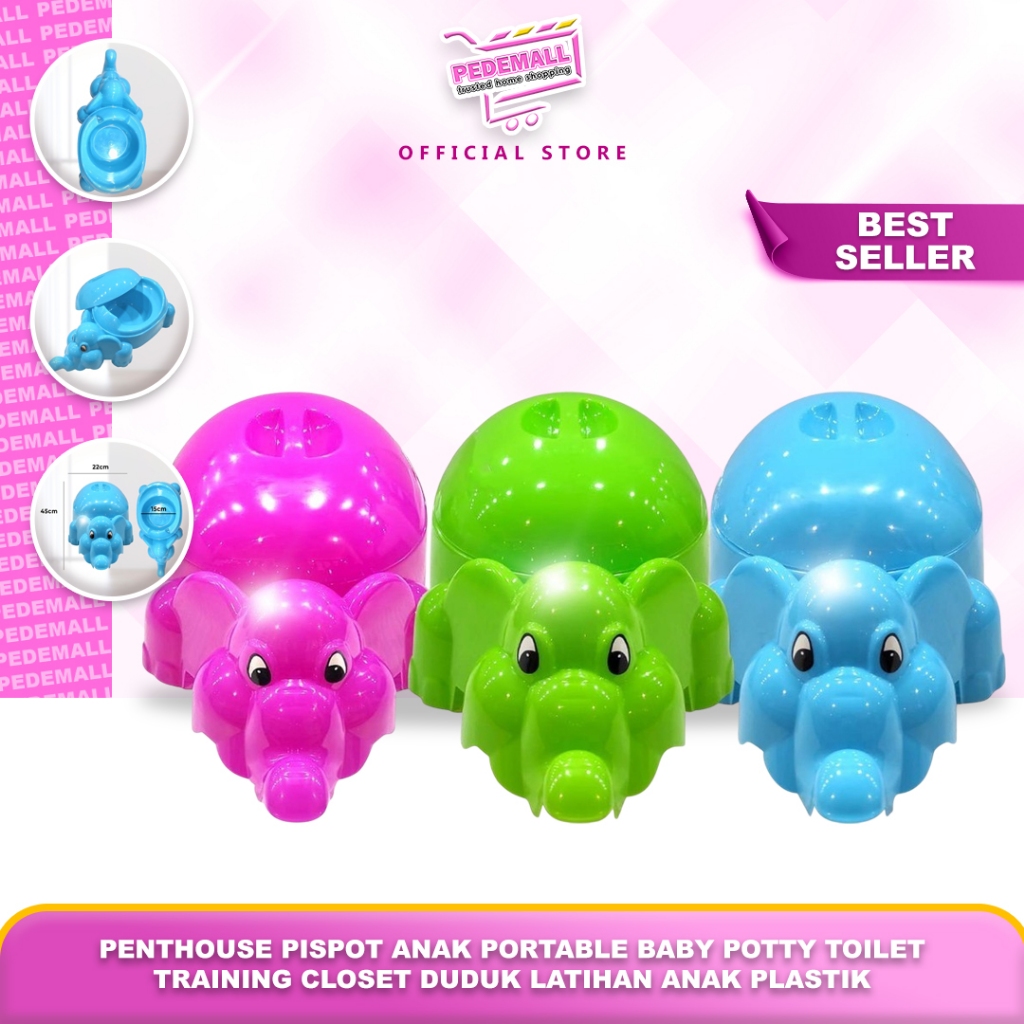 Jual PENTHOUSE Pispot Anak Portable Baby Potty Toilet Training Closet ...
