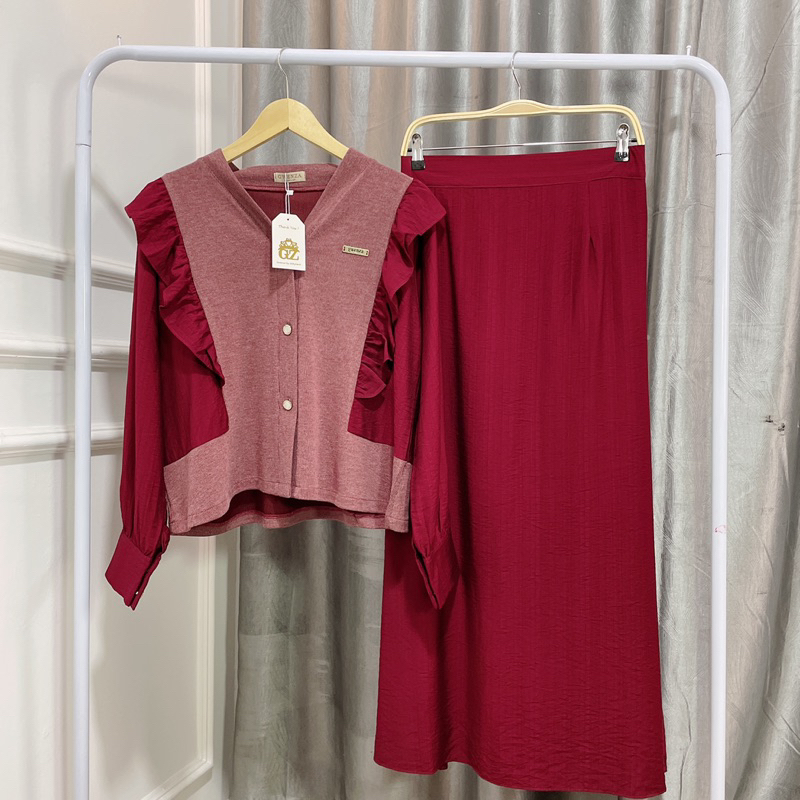 Jual Setelan rok OLIVIA 1 (PO) | Shopee Indonesia