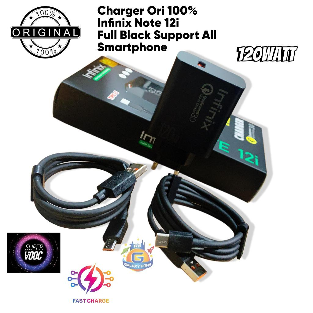 Jual Charger Infinix Black 120w Note 12i | Casan Infinix 120watt Fast ...