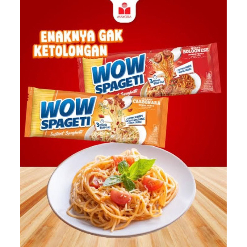Jual WOW SPAGETI INSTANT CARBONARA 1 DUS ISI 40pcs (HARGA TERMURAH) | Shopee Indonesia