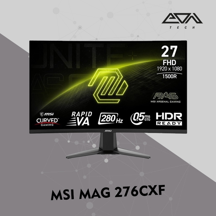 Jual MSI MAG 276CXF Monitor (27"/Curved/FHD/VA/280Hz/0.5ms/2xHDMI/DP/Adaptive Sync) | Shopee ...