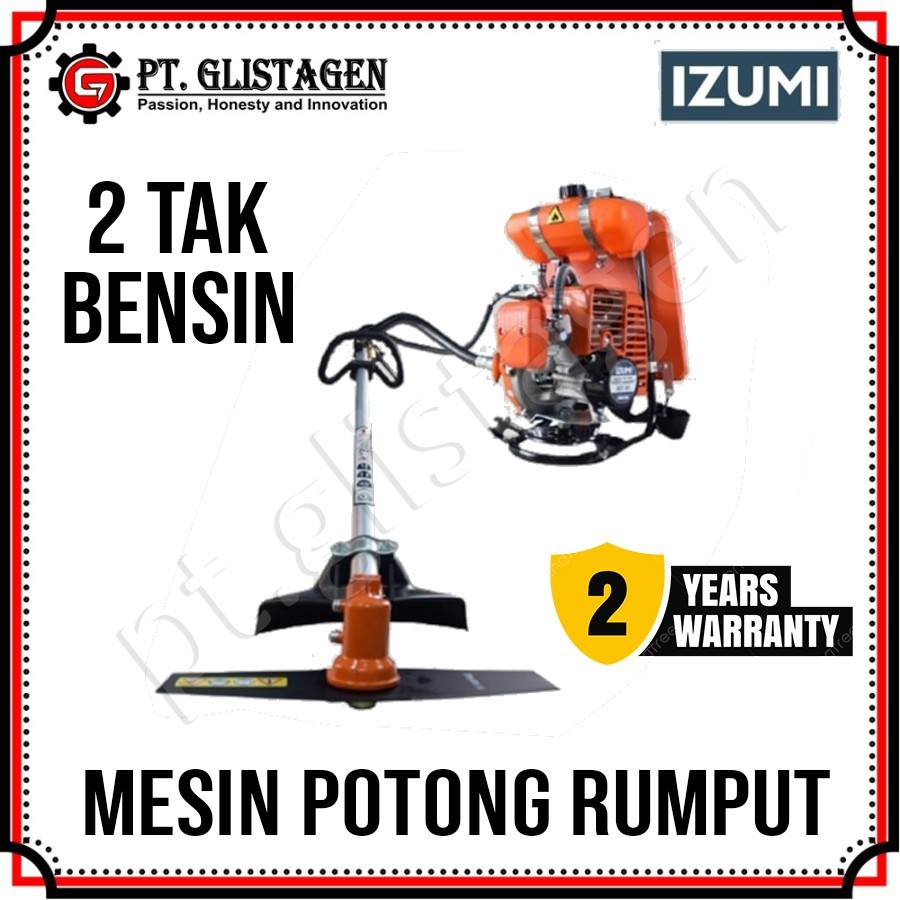 Jual Izumi IBC-30 Mesin Potong Rumput Gendong Bensin Alat Pemotong ...