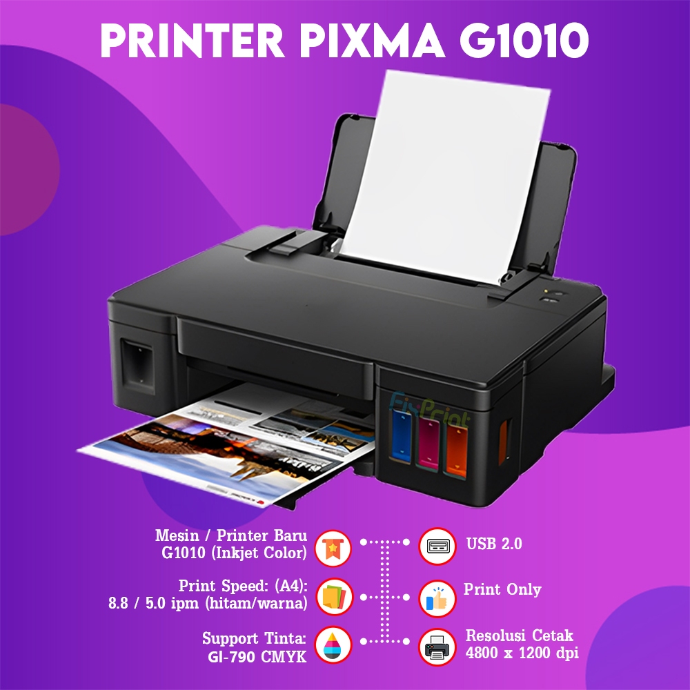 Jual FixPrint - Printer Canon G1010 Ink Tank G 1010 G-1010 Print Only ...