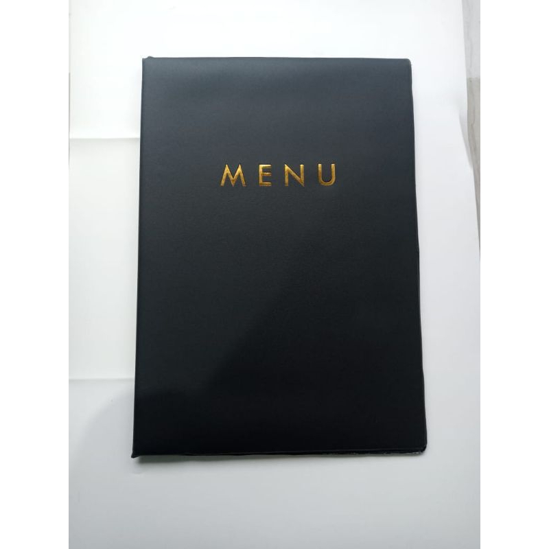 Jual buku menu resto cafe hotel model rapot ukuran a4 | Shopee Indonesia