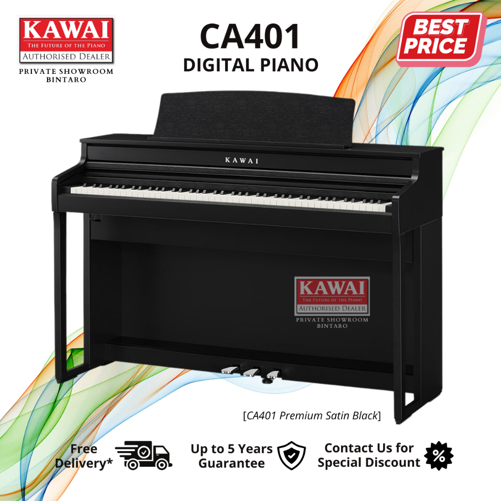 Jual Kawai CA401 Digital Piano Authorized Dealer Resmi Invoice | Shopee ...