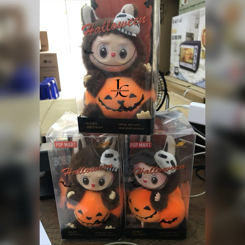 Jual Labubu Halloween Boneka Labubu The Monsters Bag Charm Gantungan ...