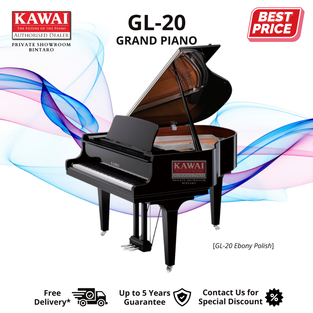 Jual Kawai GL20 Grand Piano Authorized Dealer Resmi | Shopee Indonesia
