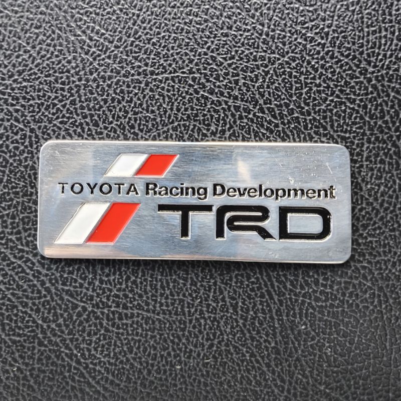 Jual TRD Toyota racing development car badge emblem | Shopee Indonesia