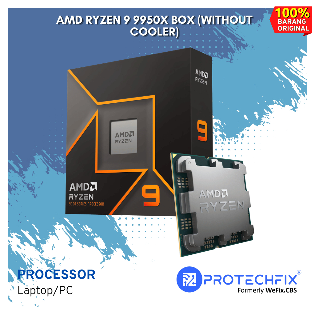 Jual Processor AMD Ryzen 9 9950X Box (without Cooler) | Shopee Indonesia