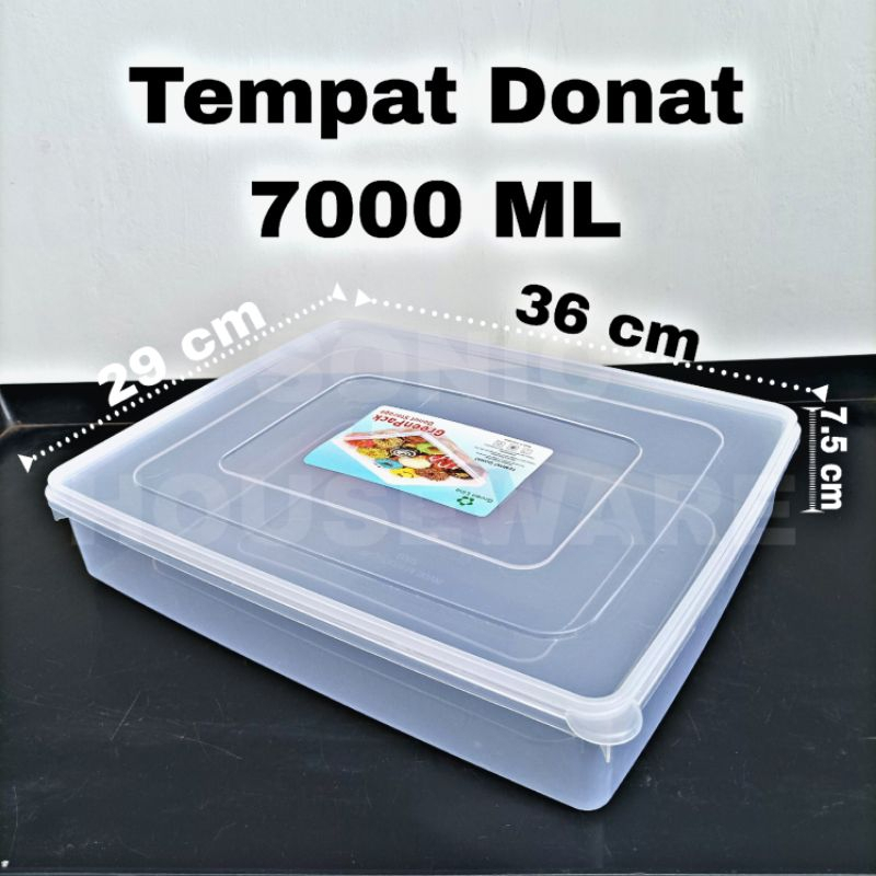 Jual TEMPAT DONAT/BOX DONAT/TEMPAT BAHAN TEBAL | Shopee Indonesia