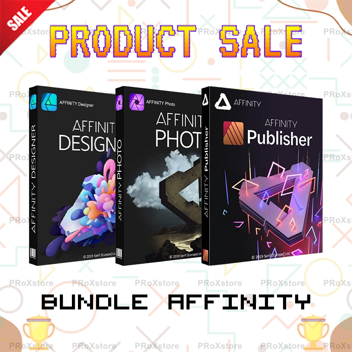 Jual Paket Bundel / Bundle - Serif Affinity Designer + Photo + Publisher | Shopee Indonesia
