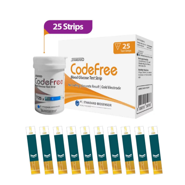 Jual Codefree Strip Cek Gula Darah isi 25T | Shopee Indonesia