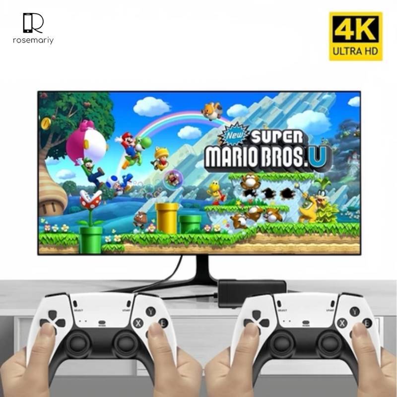 Jual Game stick M15 4K/Gaming/ Permainan Konsol Video 64G Bawaan 20300 ...
