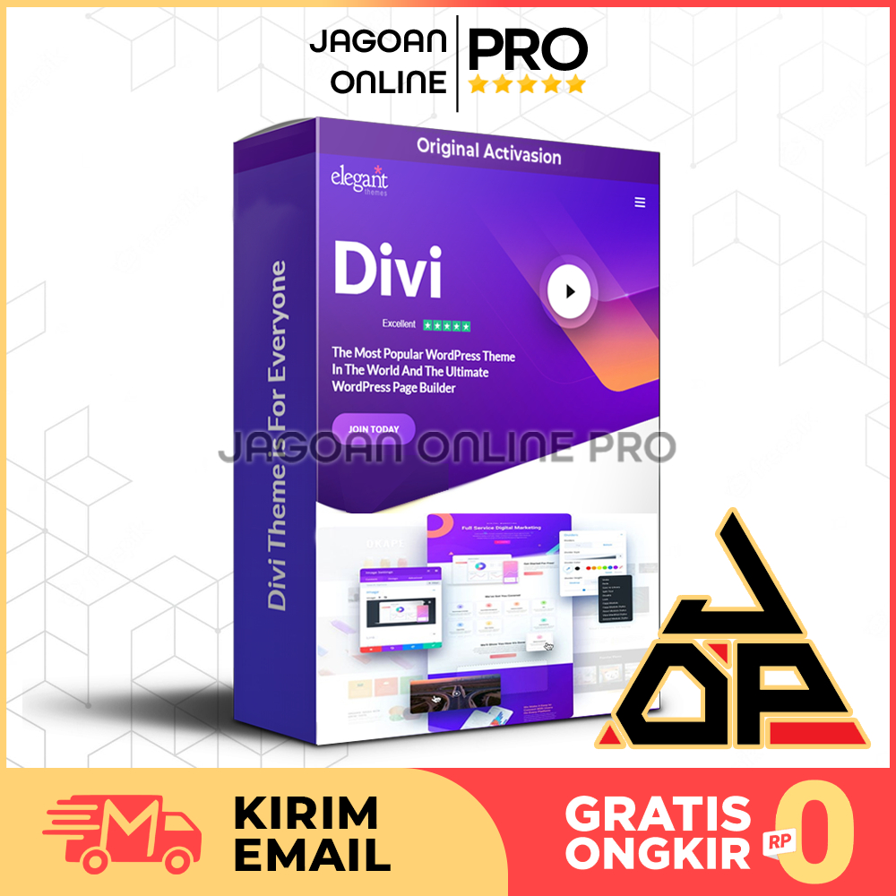 Jual DIVI PRO ORIGINAL WP Theme - Premade Layout Ready Lifetime Wordpress Website | Shopee Indonesia