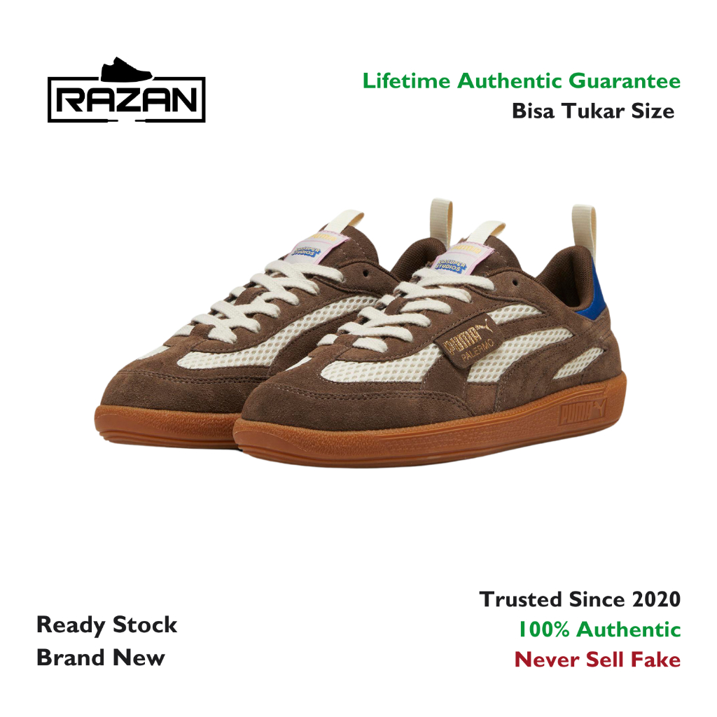 Jual Puma Palermo KidSuper Flaxen 100% Authentic Original | Shopee ...