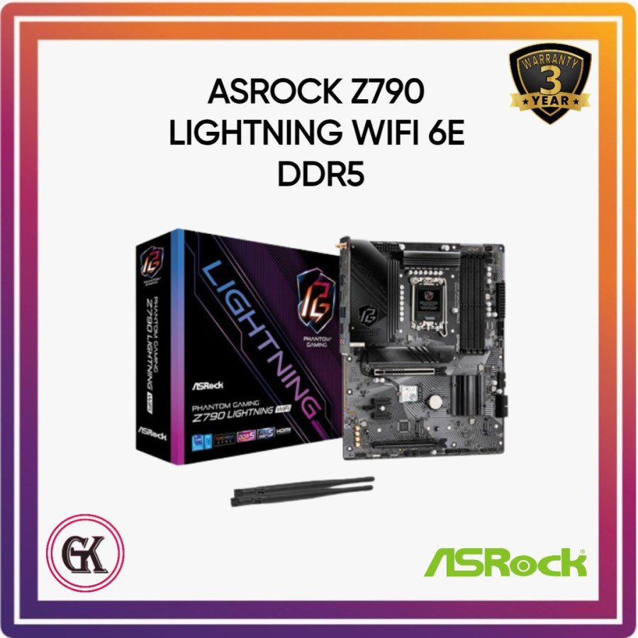 Jual ASROCK Z790 LIGHTNING WIFI 6E DDR5 SOCKET 1700 | Shopee Indonesia