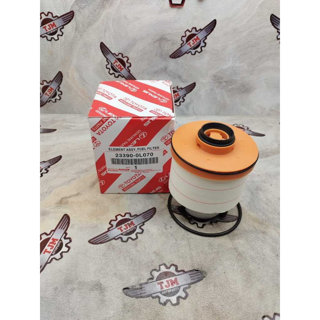 Jual Filter Solar Fuel Filter Innova Reborn Fortuner VRZ Hilux Original ...