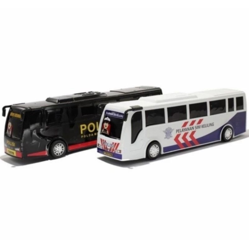 Jual mainan bus polisi bis polisi mobil SIM keliling mobil polisi RKC ...