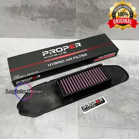 Jual Hybrid Air Filter Yamaha FreeGo & Gear 125 Proper Racing Line ...