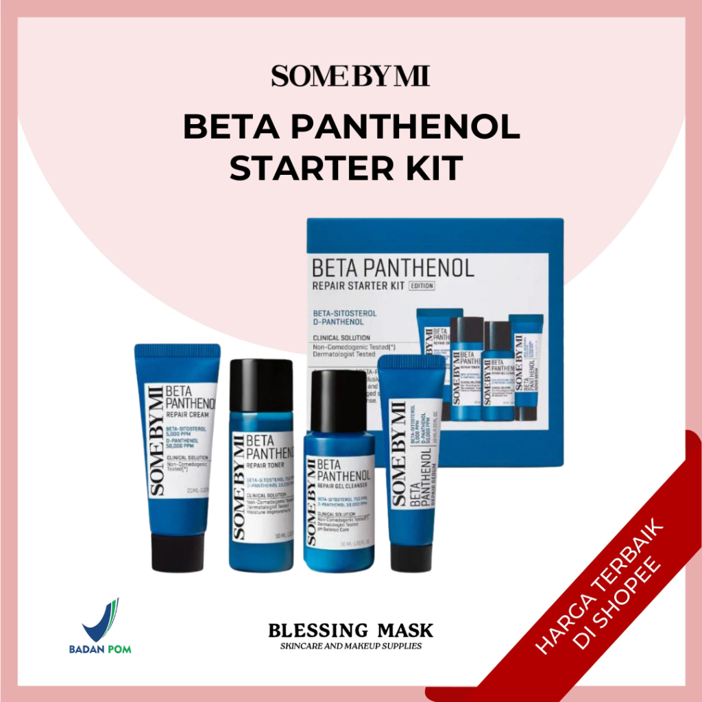 Jual SOME BY MI Beta Panthenol Starter Kit | SOMEBYMI Repair Trial Kit ...